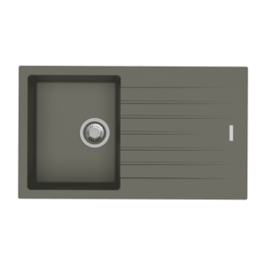 Carysil Tip Toe Quartz Sink D100 Granite Concrete - Shop Anbre