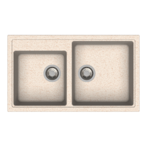 Carysil Vivaldi Quartz Sink N200 Granite Cornflakes - Shop Anbre